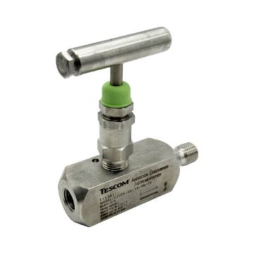 H1VES-6Q-SS-SG-T2 20NPT F/F 6,000PSI HAND VALVE 9.5 ORIF TEFLON PEEK SG ...